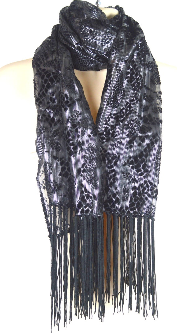 Italian Scarf With Italian Landmarks - Gem