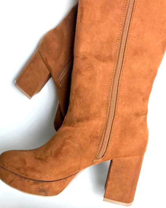 Sixties Rust Boots - Gem