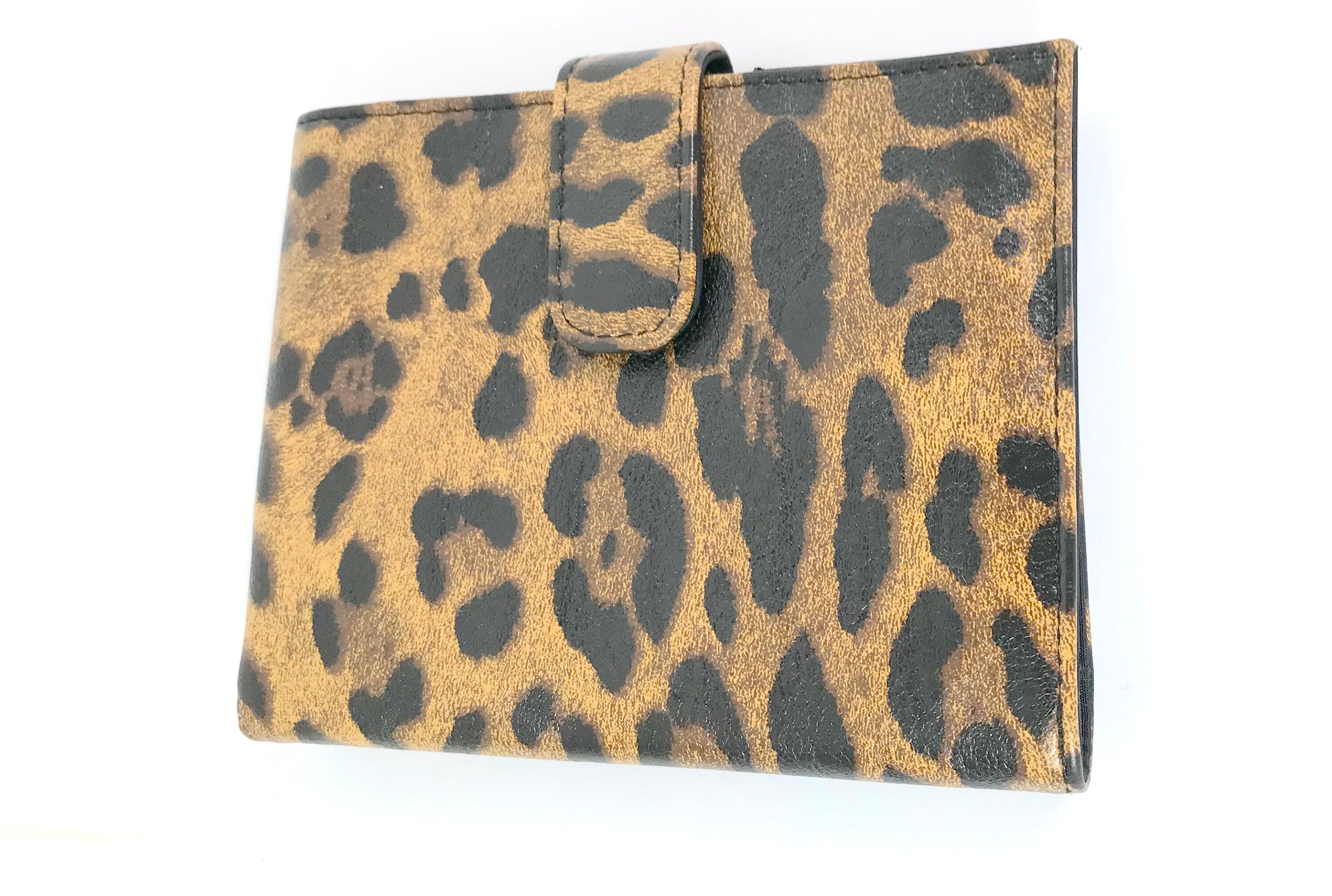 Vintage Rolf's Leopard Skin Wallet - Etsy
