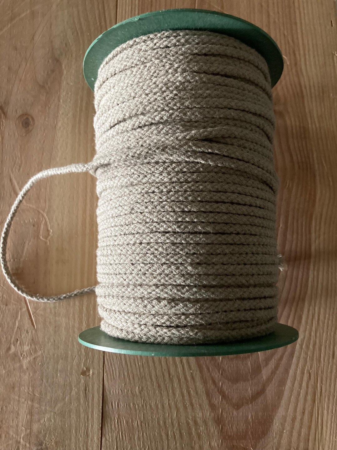 100% Pure Linen Rope, String, Braid. Pure Flax, Natural and Undyed. 4mm ...