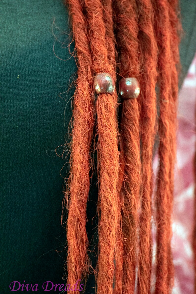 XL Dread Lock Falls in Crimson by Diva Dreads - Etsy