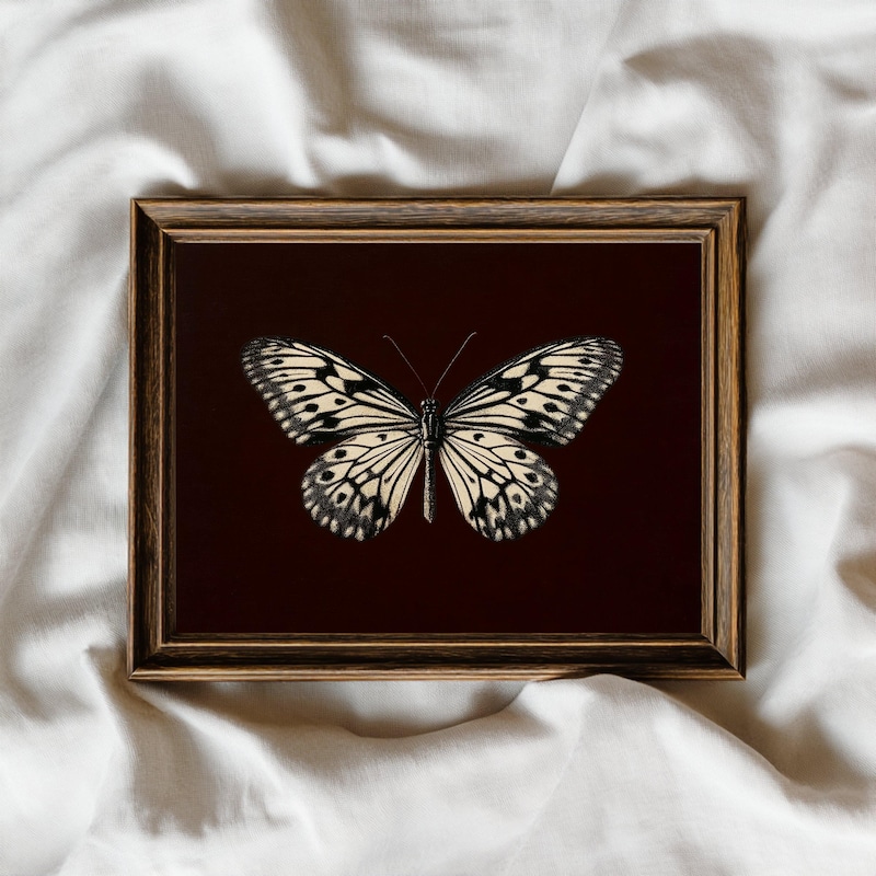 Gothic Butterfly Picture - Etsy