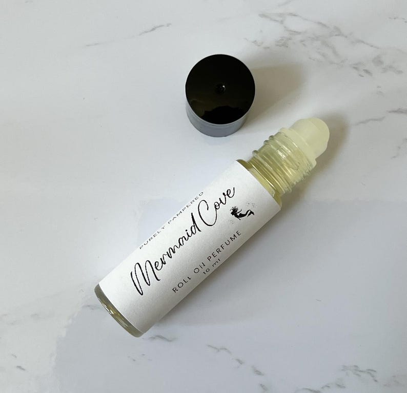 Mermaid Cove Perfume Oil, Roll on Fragrance, Tropical Floral Scent ...