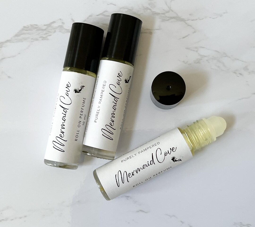 Mermaid Cove Perfume Oil, Roll on Fragrance, Tropical Floral Scent ...