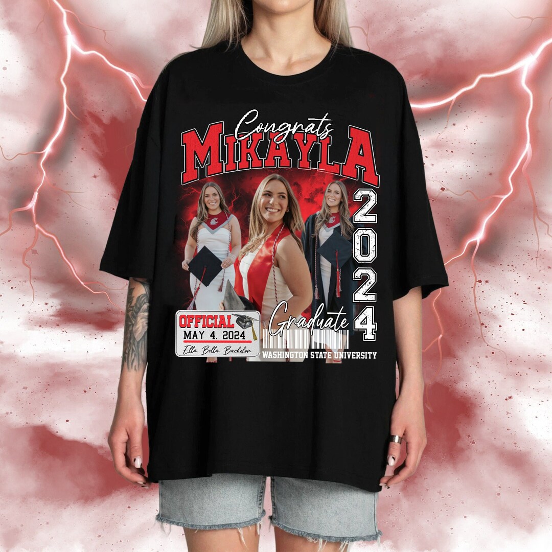 Congratulation Graduation Bootleg Shirt Custom Photo Graduation Bootleg ...