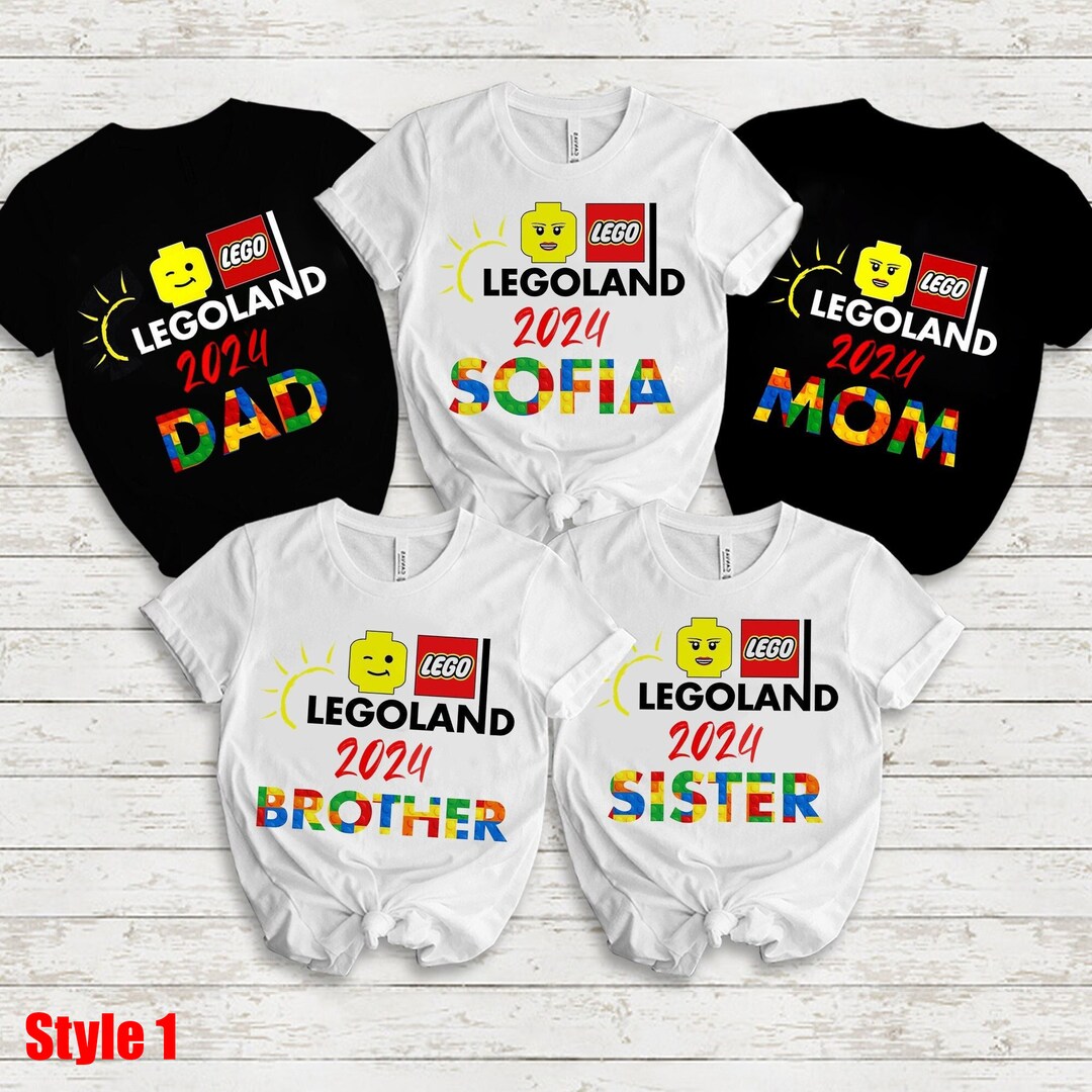 Lego Matching Shirt, Custom Building Blocks Matching Shirt, Building ...