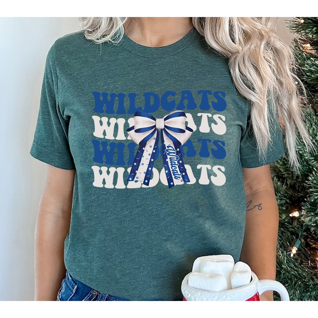 Wildcats Mascot Shirt, Custom Mascot Shirt, Team Mascot Shirt, School ...