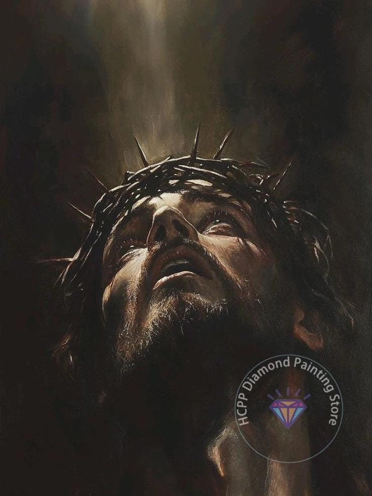 Jesus Christ Diamond Painting Kit 5D Diy Diamond Embroidery Cross ...