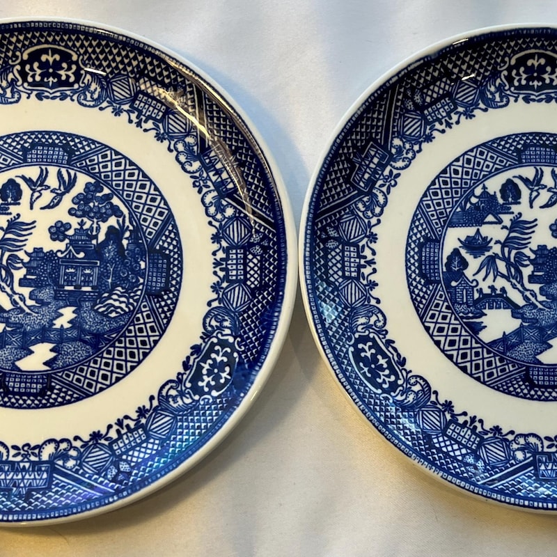 Willow Pattern Plate - Etsy