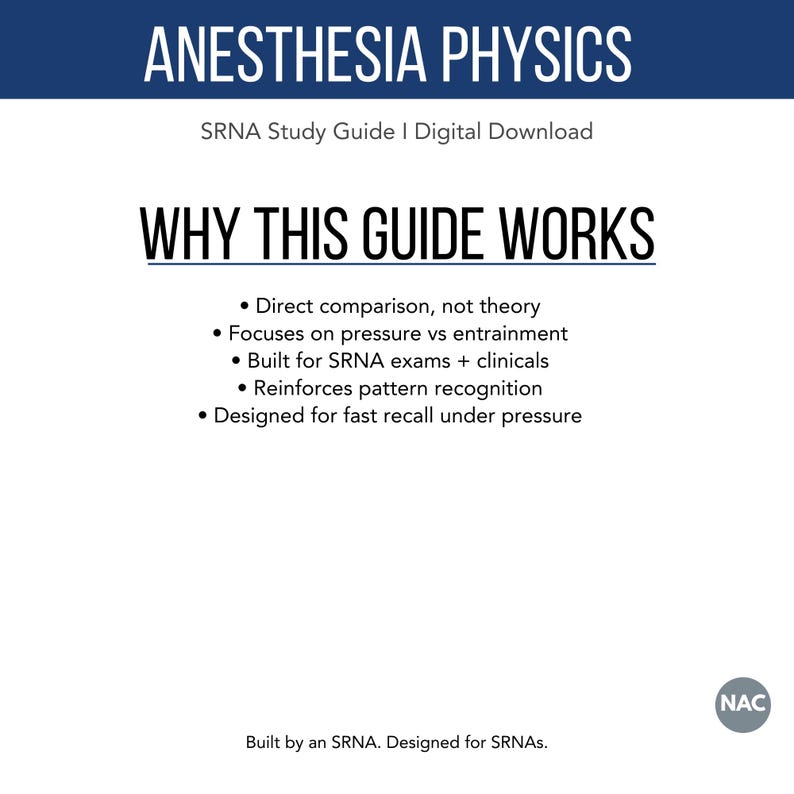 Bernoulli Vs Venturi | SRNA Anesthesia Gas Flow Guide | Exam & OR ...