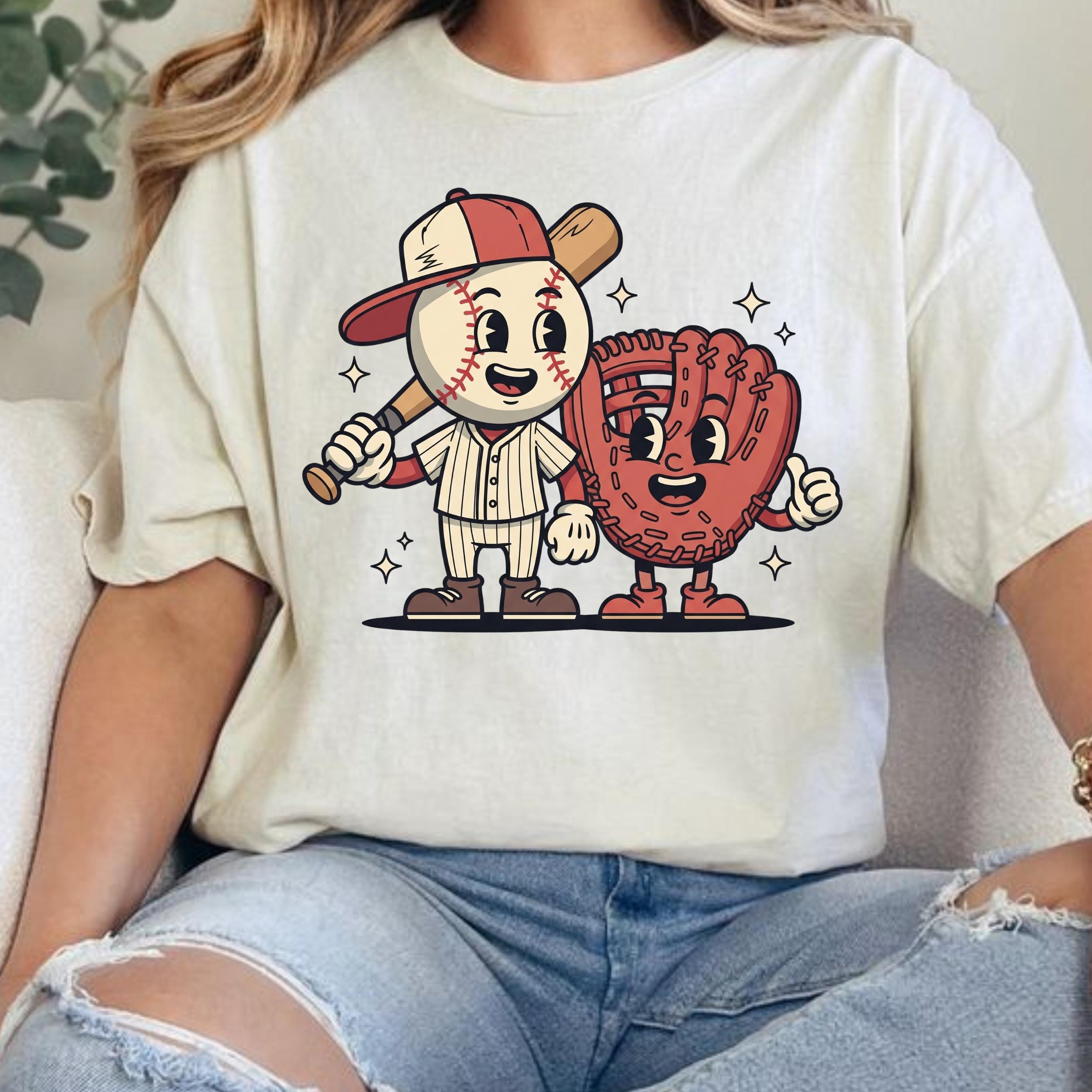 Baseball Shirt | Cute Baseball Tee | Retro Sports Graphic Tee ...