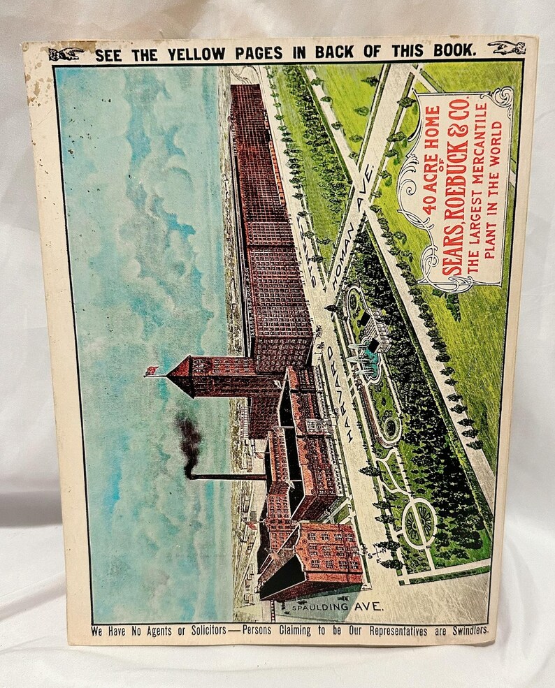 Vintage 1908 Sears Roebuck Replica Catalog by DBI Books – “the Great ...