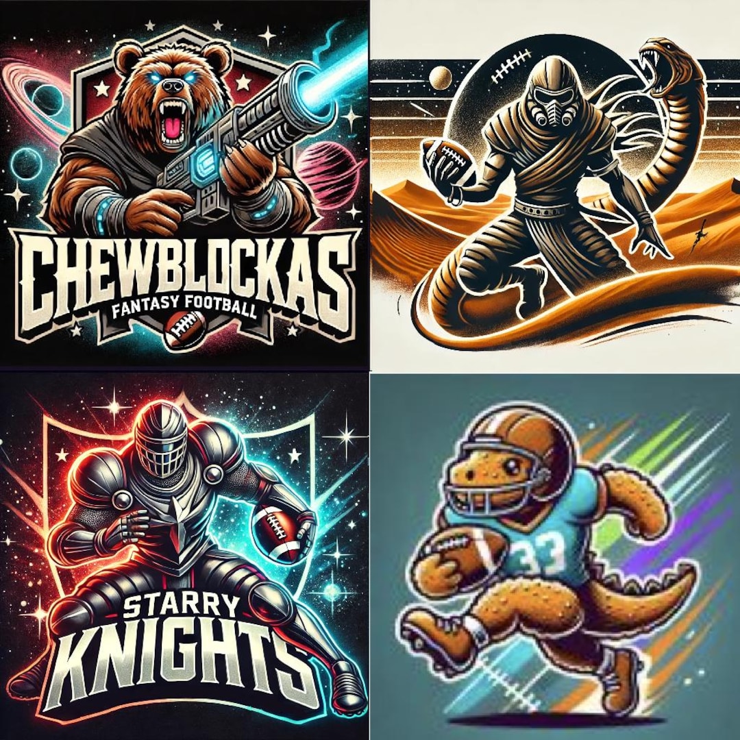 Custom Fantasy Football Team Logos – Personalized Team Identity for ...