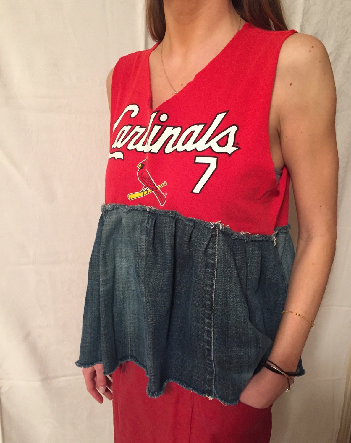 Cardinal Red Tank Dress - Etsy