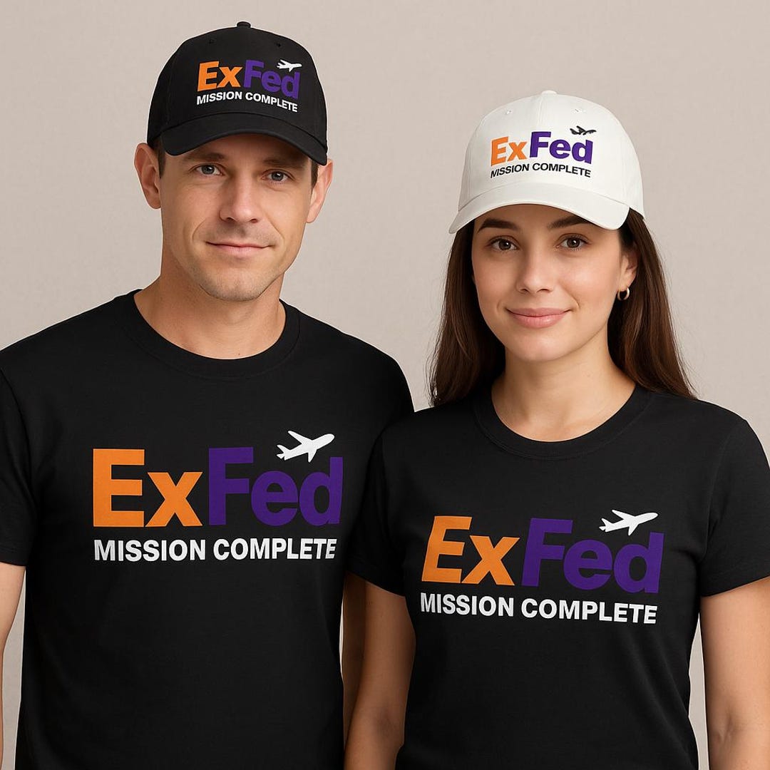 SET - Exfed Aviation Shirt and Cap Set: DTF Print, Unisex Fit - Etsy