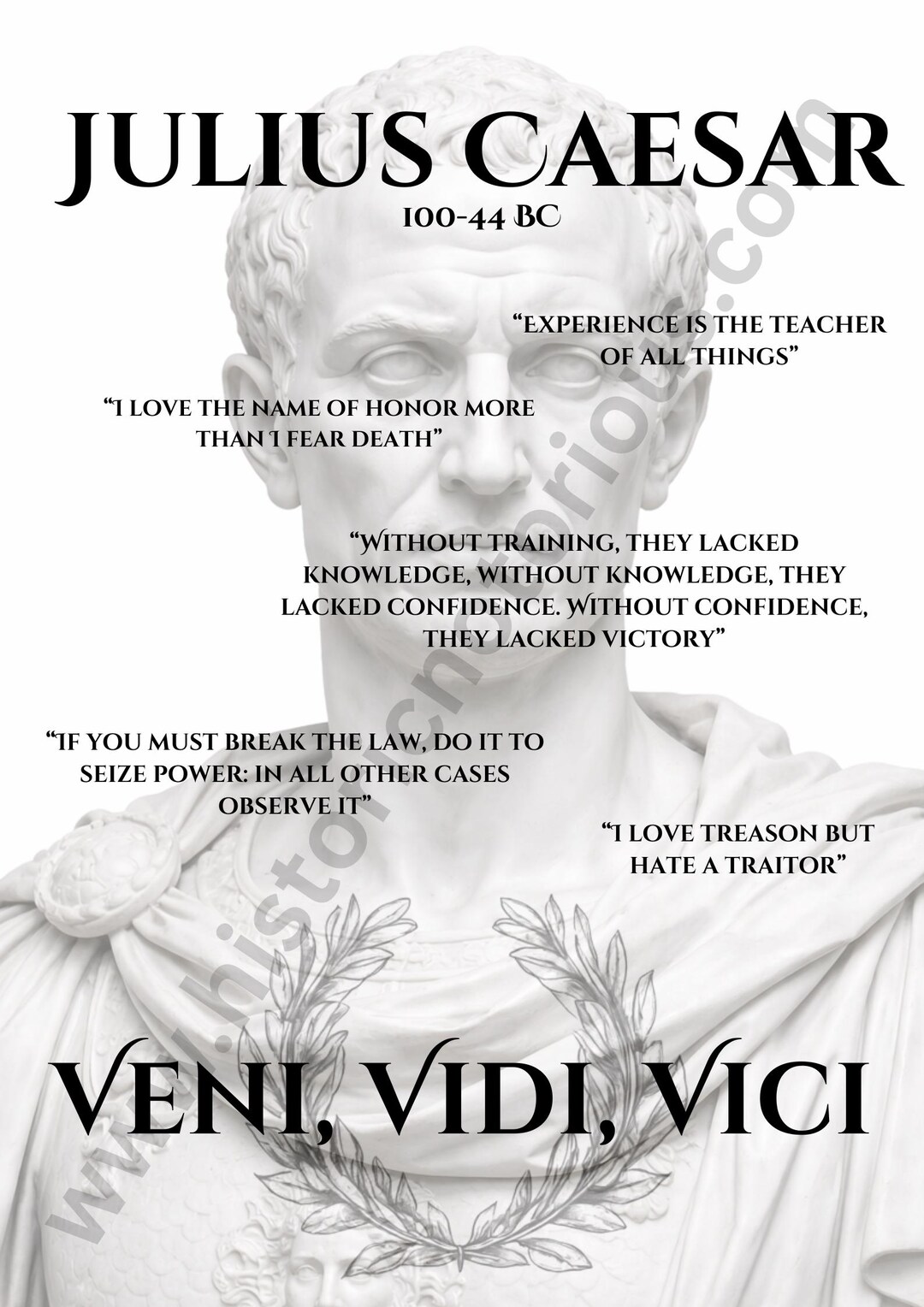 Julius Caesar Poster - Etsy