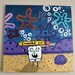 Doodlebob Acrylic Painting Gift for Spongebob Loving Humans - Etsy