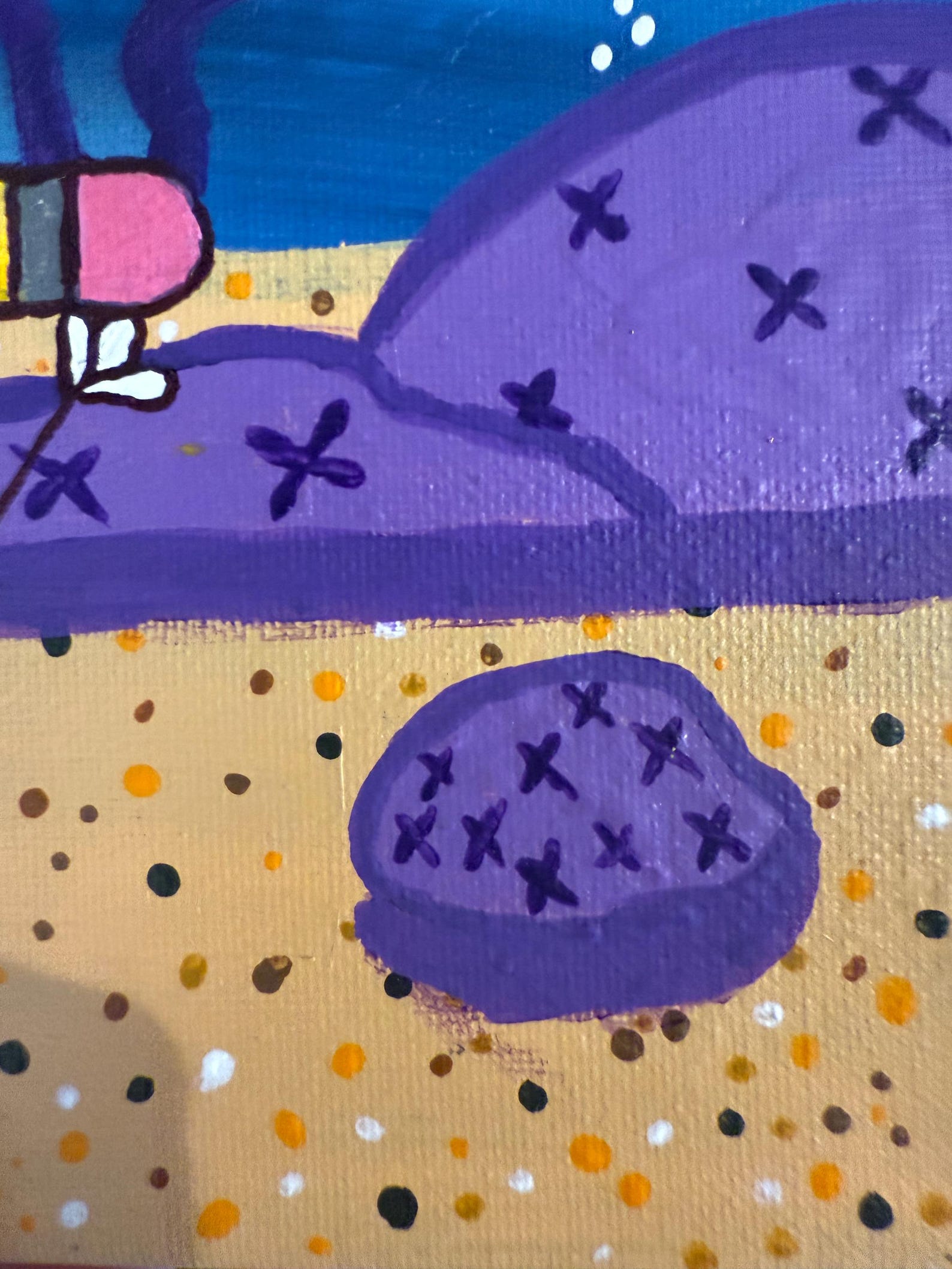 Doodlebob Acrylic Painting Gift for Spongebob Loving Humans - Etsy