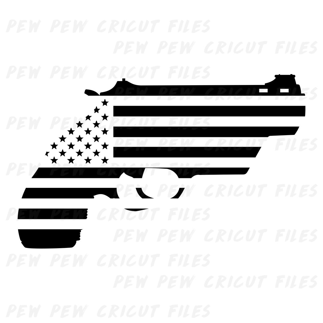 Taurus Judge USA SVG - Gun Cricut Files - Taurus Silhouettes - Handgun ...
