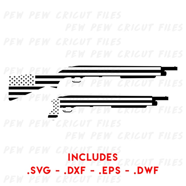 American Flag Shotgun - Etsy