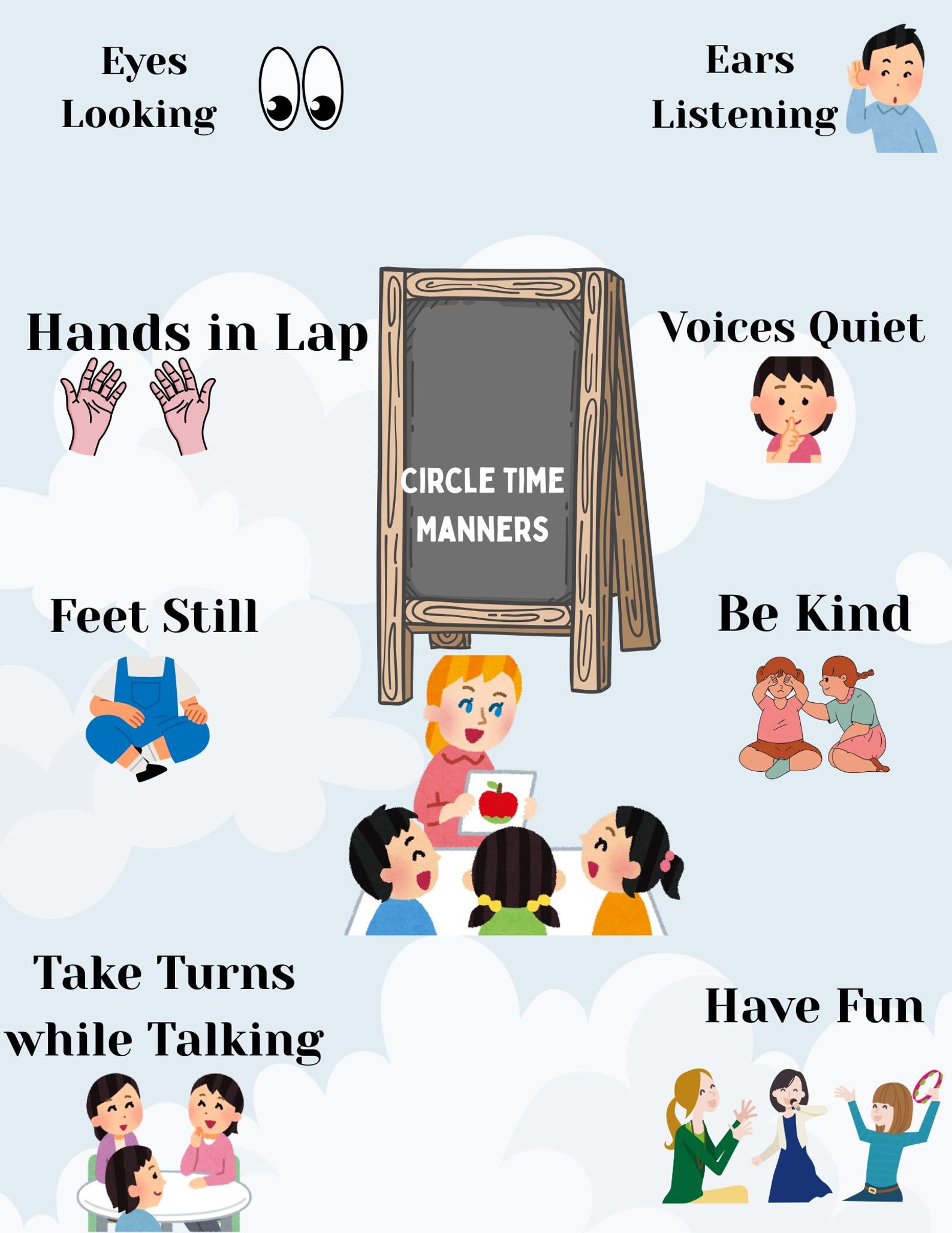 Circle Time Routine - Etsy
