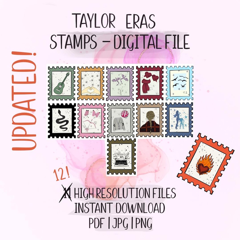 Taylorswift Stickers - Etsy