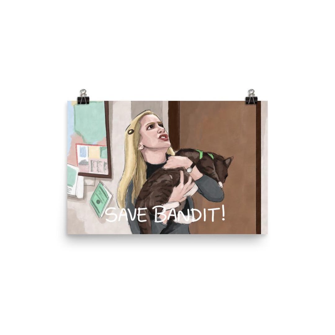 SAVE BANDIT the Office Artwork Poster Print - Etsy Canada