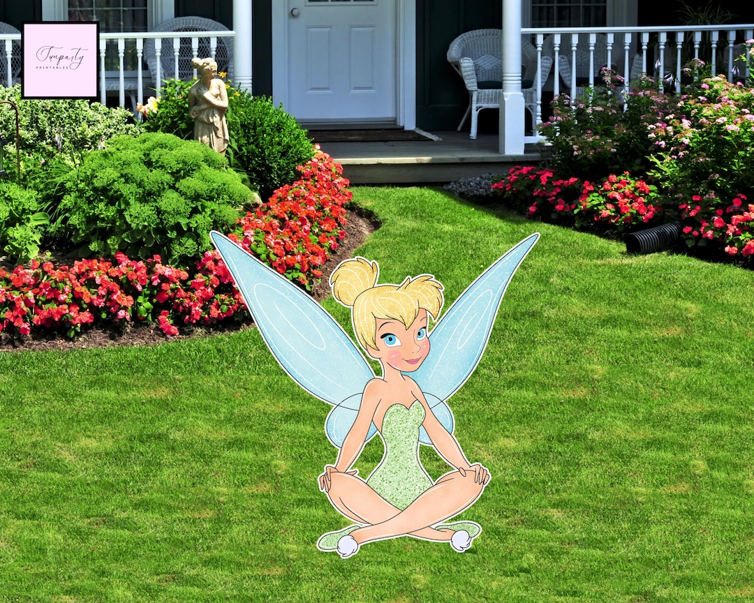 Tinkerbell Cutout, Lifesize Party Decor (digital Download) - Etsy