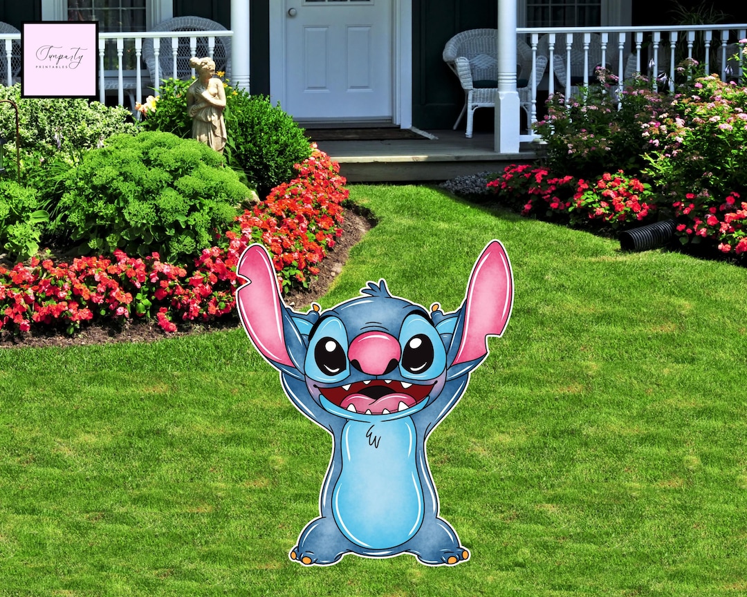 Stitch Cutout Standee, Party Decor Prop (digital Download) - Etsy