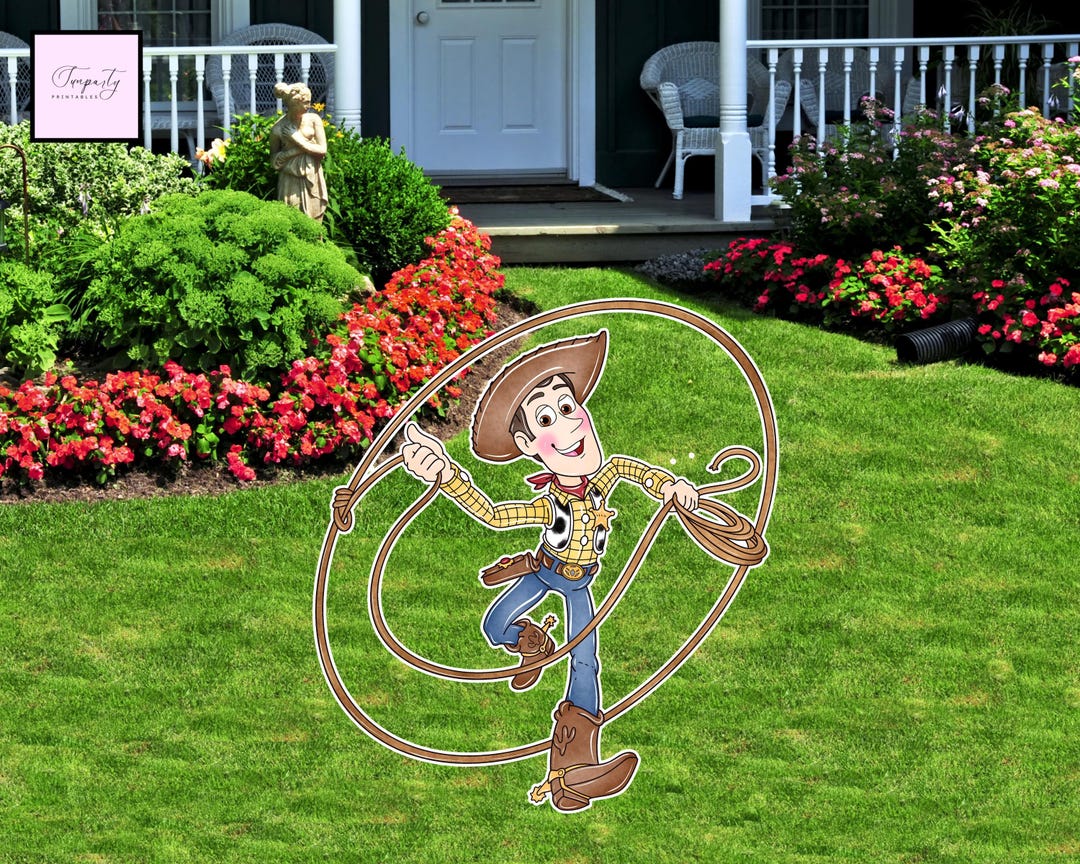Woody Toy Story Cutout Prop, Birthday Party Decor (digital Cutout) - Etsy