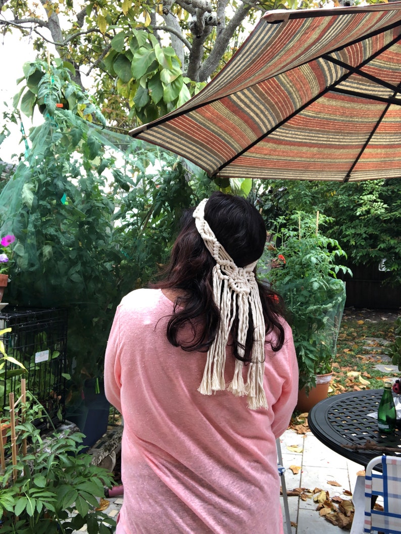 Macrame Bandana Hobo Can Be Used Fir Wedding on the Beach - Etsy