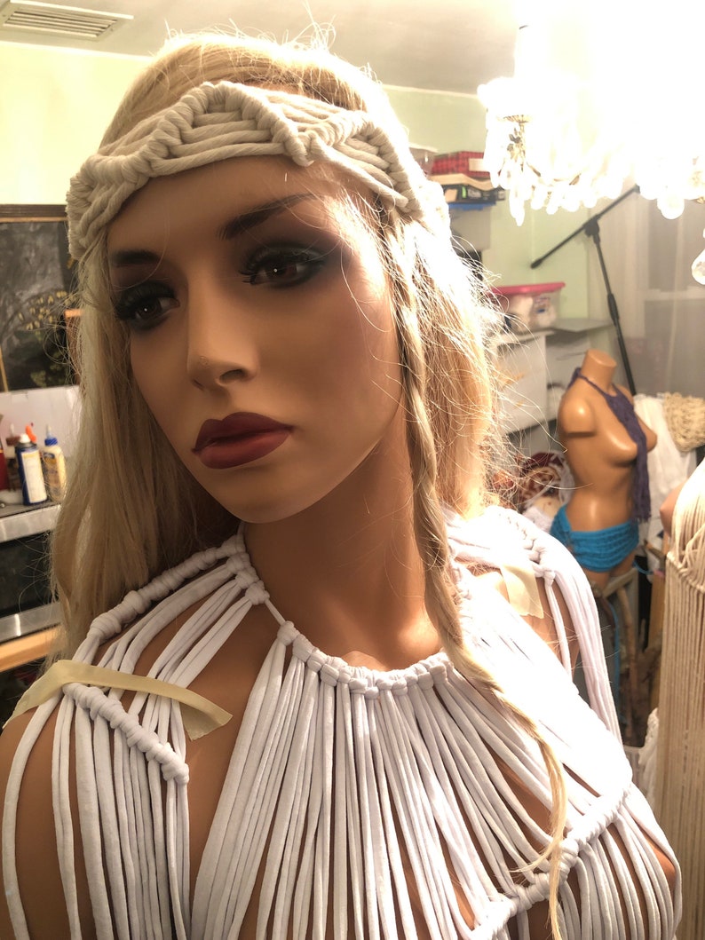 Macrame Bandana Hobo Can Be Used Fir Wedding on the Beach - Etsy