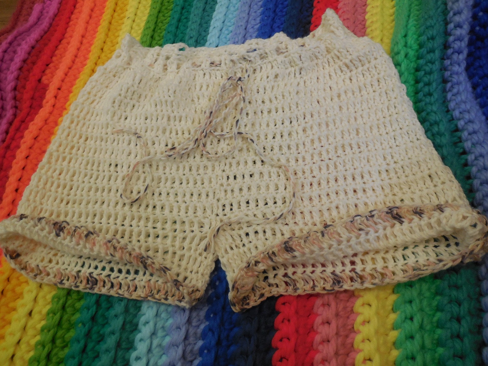 Crochet Handmade Shorts. - Etsy