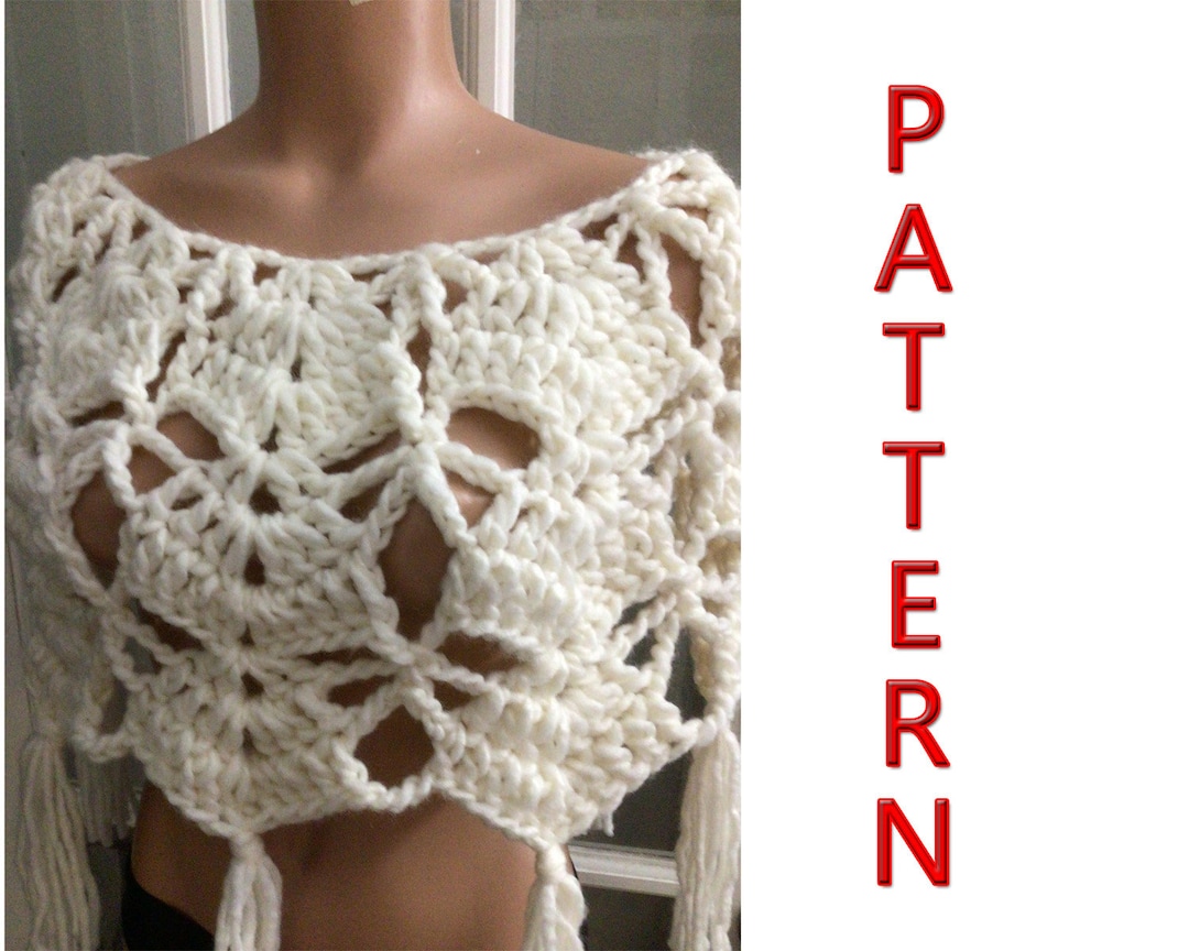 DIY Wool Poncho Pattern: Create Your Own Fashion Statement - Etsy