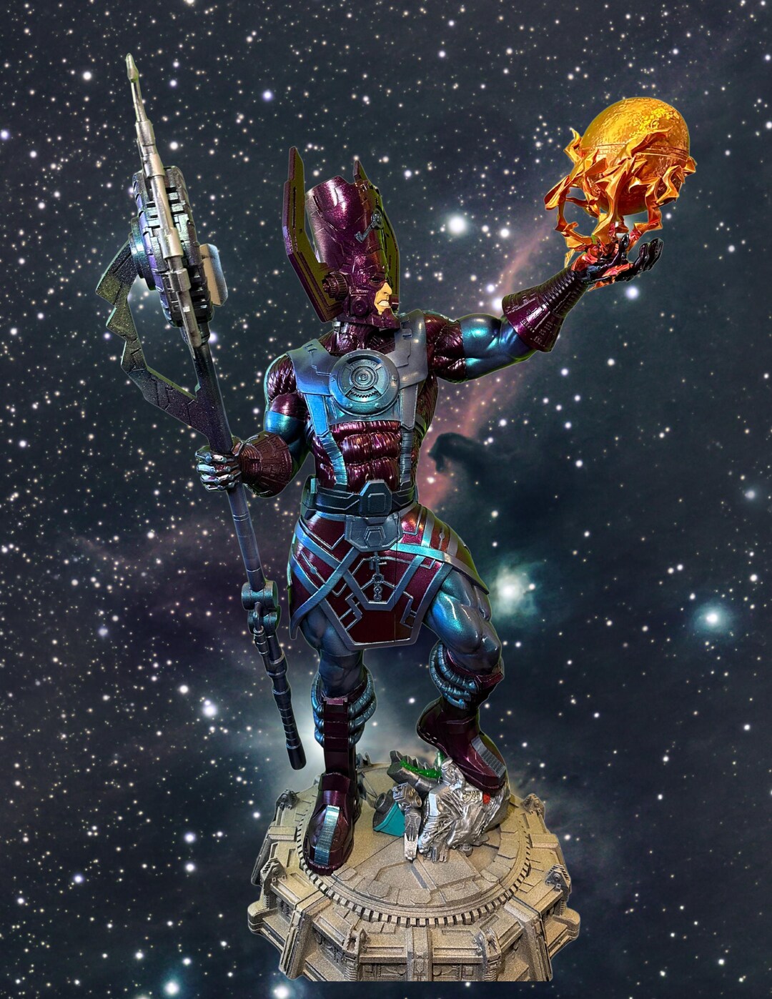 3D Collectible Galactus Figure | Hand-painted Sculpture | Exclusive ...