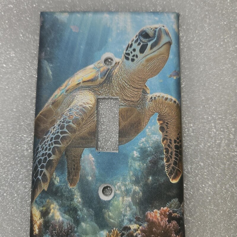 Sea Turtle Light Switch Cover - Etsy