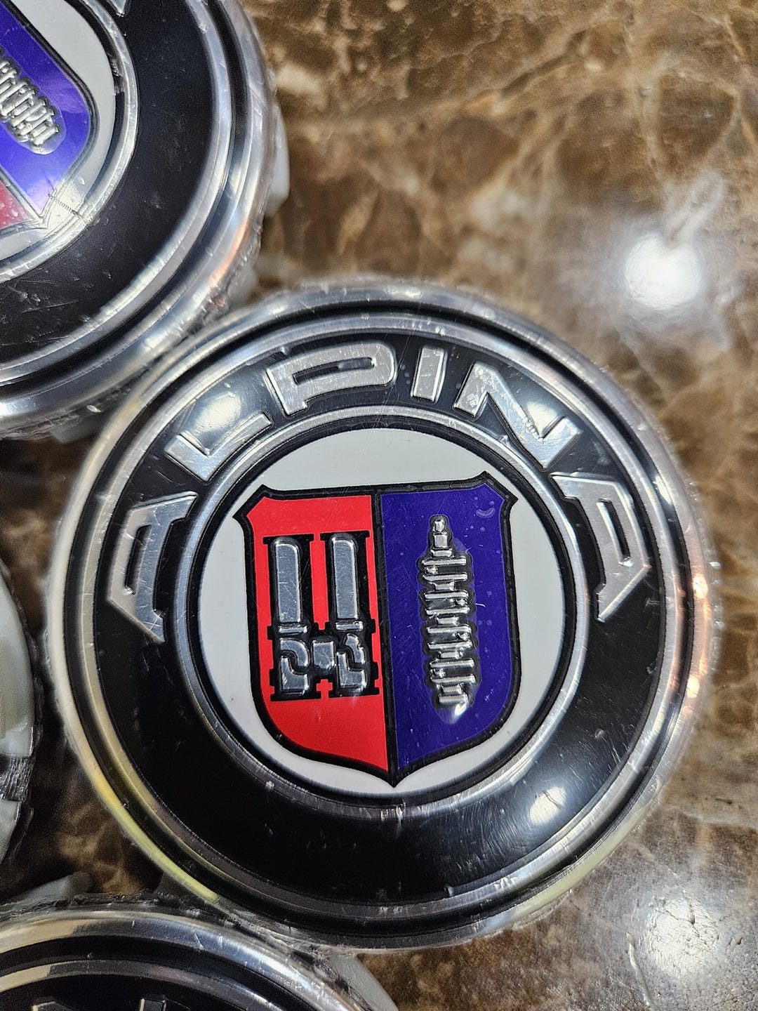 Alpina 68/56mm Wheel Rims Bmw Center Caps 5x120/5x112 Emblem Badge - Etsy