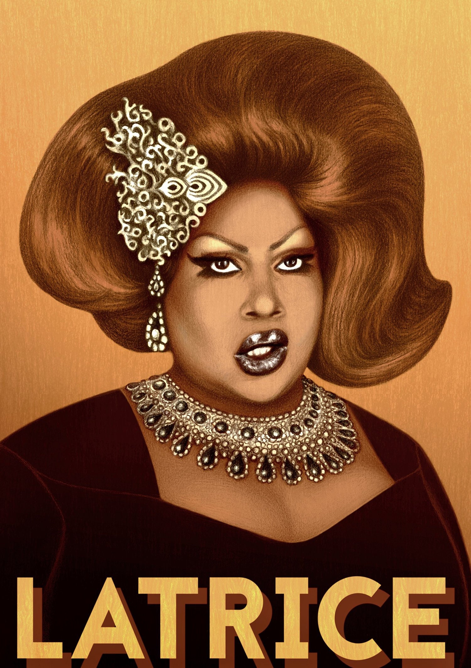 Latrice Royale A4 Print - Etsy