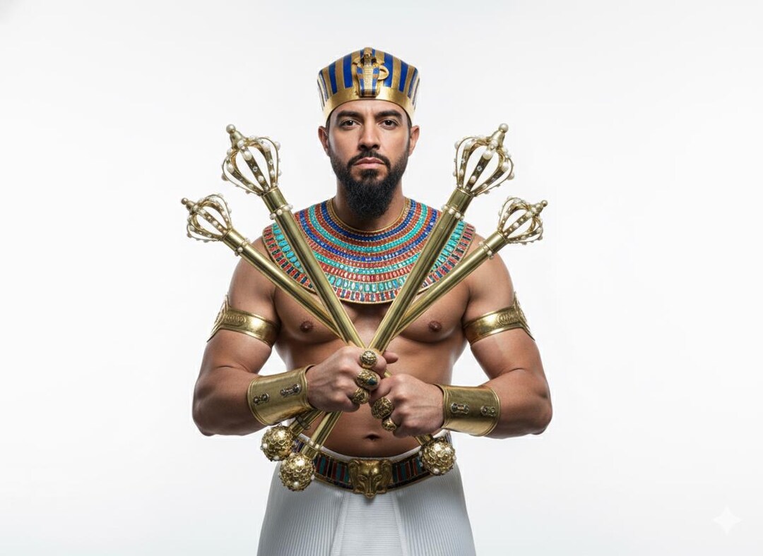 Egyptian Mace. the Scepter of the Pharaohs. Made in Egypt - Etsy