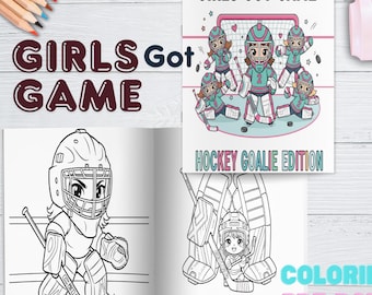 free printable hockey goalie coloring pages
