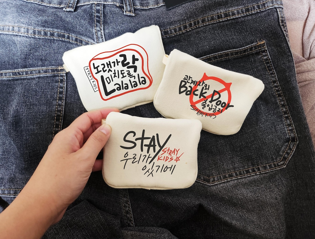 Stray Kids Coin and Card Wallet Photocard Case – Custom Name K-pop ...