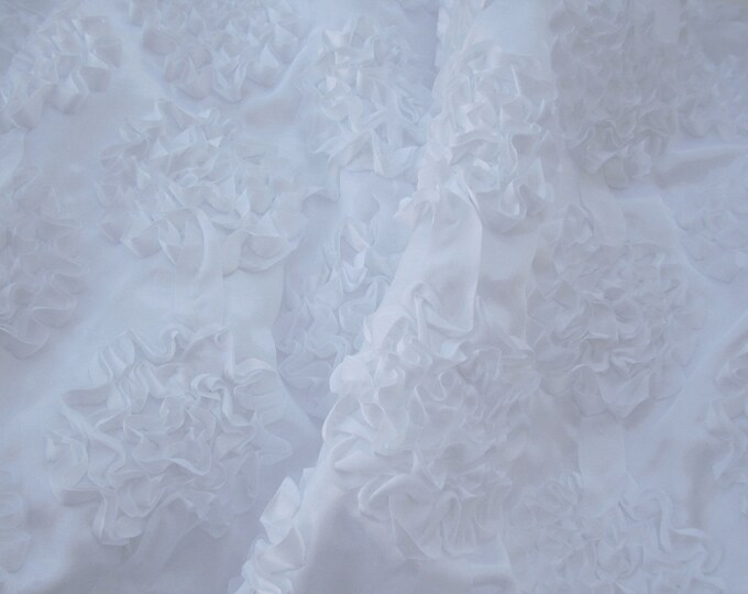 Embellished Satin Bridal Fabric - Etsy