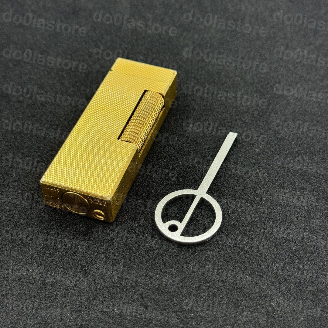 Dunhill Rollagas Flame Adjuster Tool – D-shape Key for Vintage Lighter ...