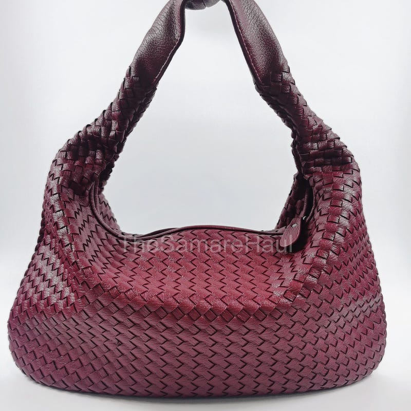 Leather Moon Bag - Etsy UK