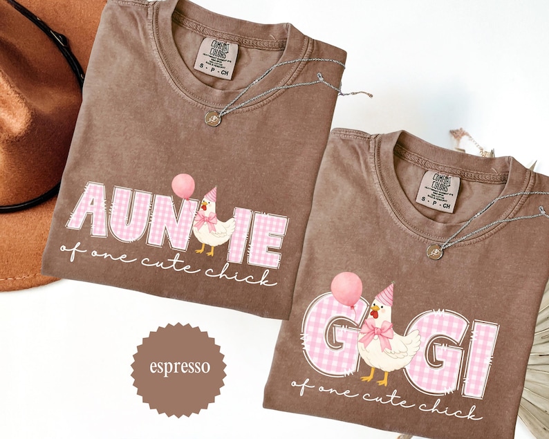One Cute Chick Shirt, Farm Animal First Birthday Shirts, Chicken ...