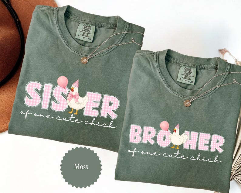 One Cute Chick Shirt, Farm Animal First Birthday Shirts, Chicken ...