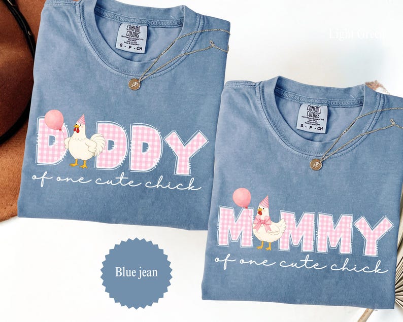 One Cute Chick Shirt, Farm Animal First Birthday Shirts, Chicken ...
