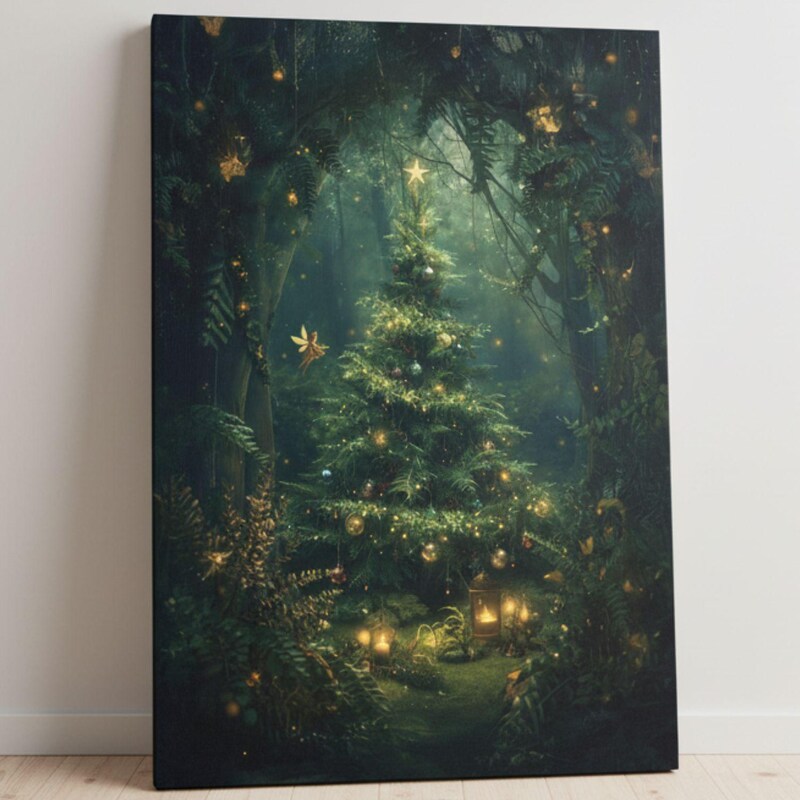 Enchanted Forest Art Print - Etsy