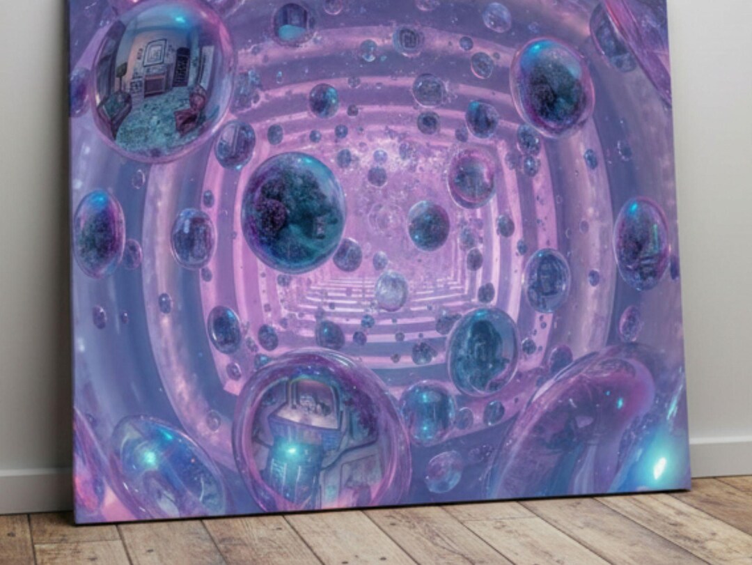 Bubble Universe Dreamcore Art – Surreal Dream Dimension Portal - Etsy