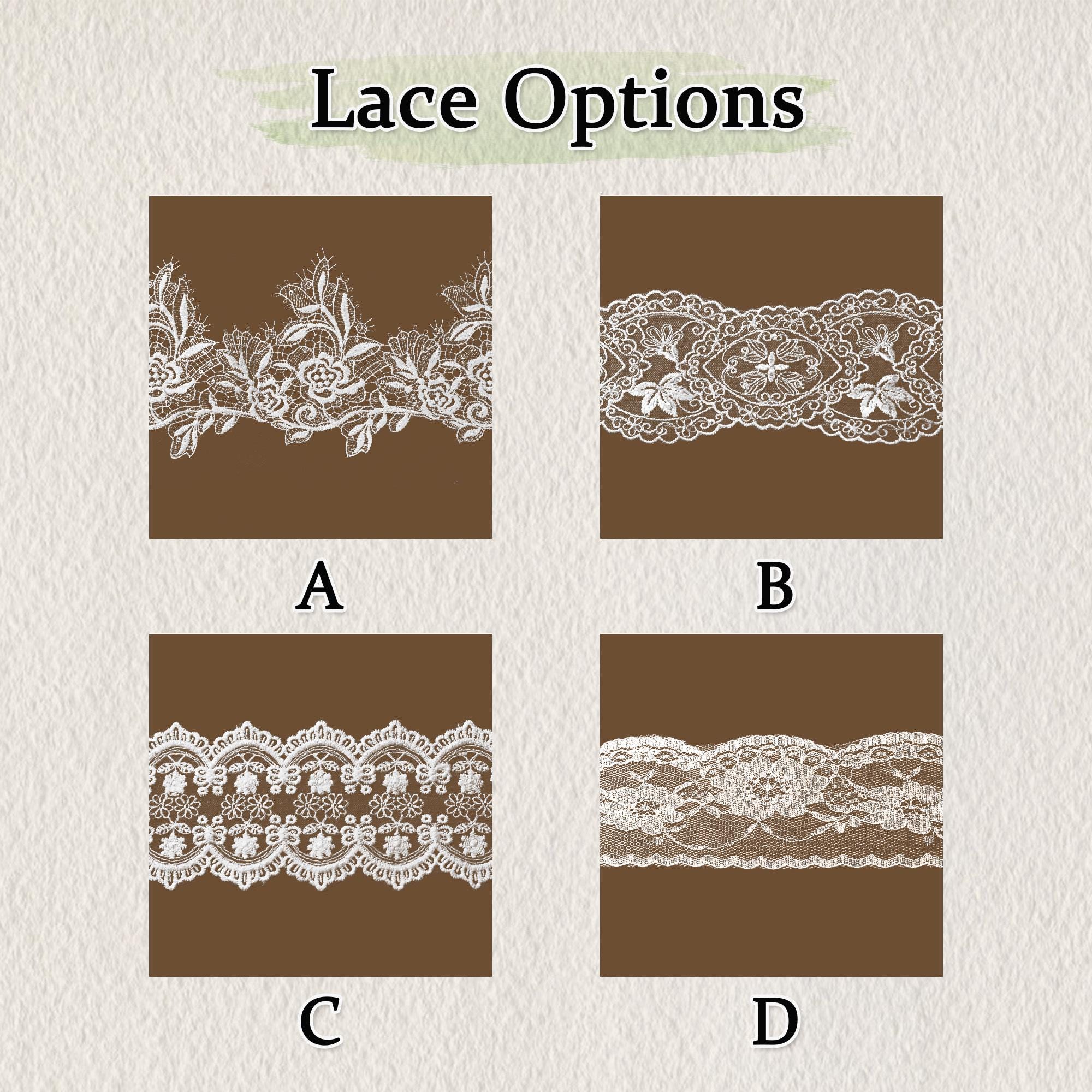 Romantic Lace Sheer Wedding Bar Sign, Custom Lace Sheer Wedding Drink ...